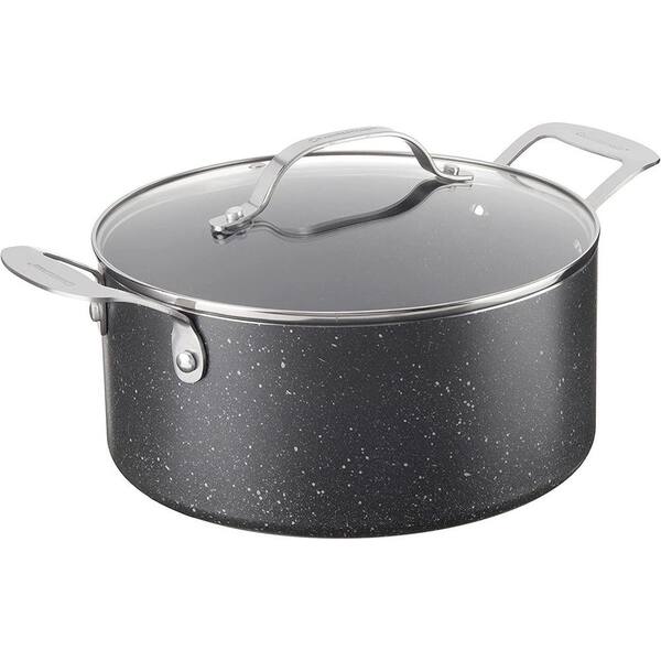 GRANITESTONE 5 qt. Aluminum Ultra-Durable Nonstick Diamond Infused ...