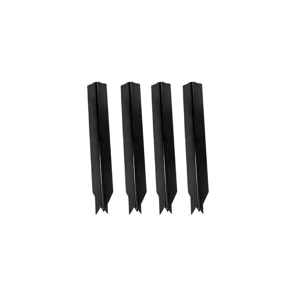 Tie Down 1.5 in. x 1.5 in. x 14.5 in. Black 90° Landscape Edging Angle ...