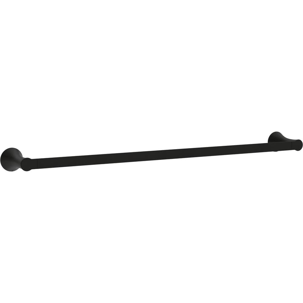 Delta Greydon 24 in. Wall Mounted Towel Bar Bath Hardware Accessory in ...