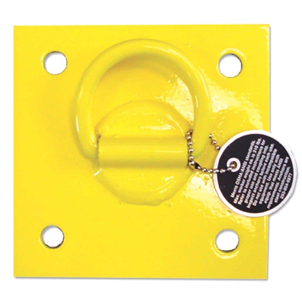 Guardian Fall Protection 6 in. x 6 in. Bolt-On Wall Anchor 00600 - The ...