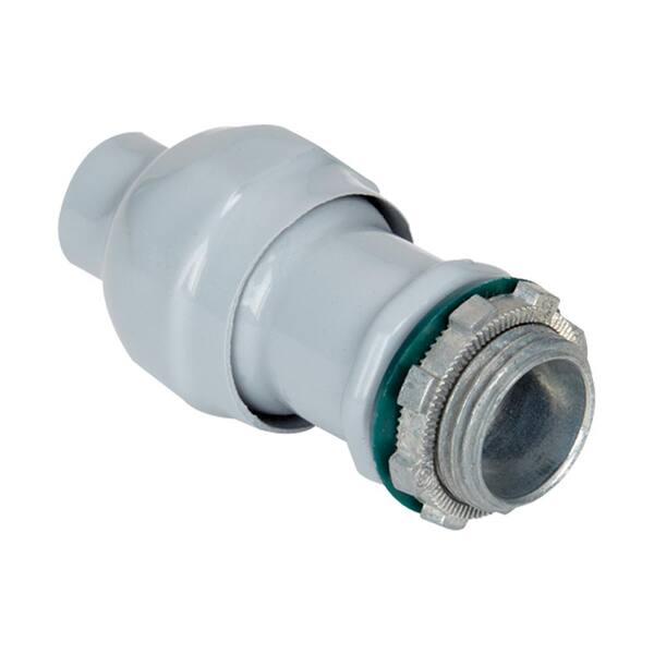 BRIDGEPORT 1/2 in. Mighty-Seal Jacketed MC/TECK Polyolefin-Coated Cable ...