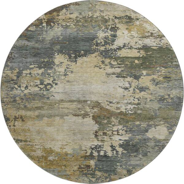 Addison Rugs Mayfield Premium Machine Washable Abstract AMF2067 Gray 8 ...