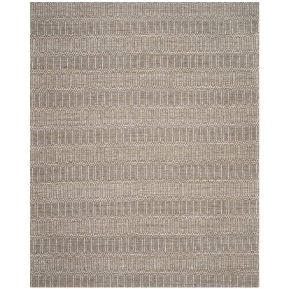 SAFAVIEH Marbella Camel/Gray 8 ft. x 10 ft. Geometric Area Rug MRB124E-8