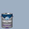 PPG 1 gal. PPG1163-4 Sterling Silver Satin Interior/Exterior Floor and ...
