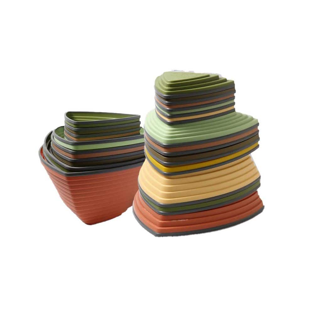 Justincity 16 in. x 16 in. x 11.5 in. Hilltop Forest Finish Step Stone ...