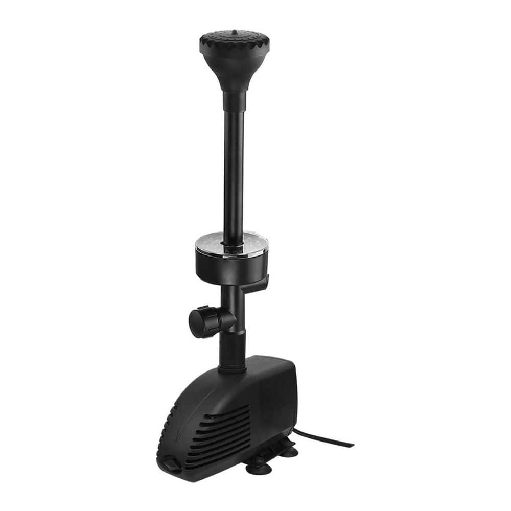 Oyezvary 660GPH Submersible Water Pump with RGB LED Light and Inside ...