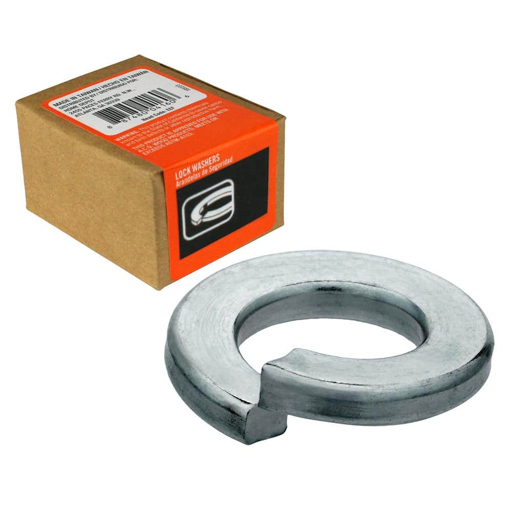 Everbilt 1/4 in. Stainless Steel Lock Washer (25-Pack) 812880 - The ...