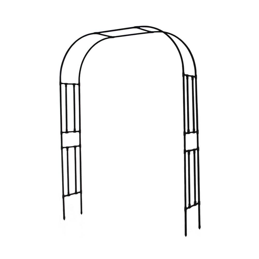 FAWEY TRED INC 95.8 in. H x 70.9 in. W Metal Garden Arch Trellis ...