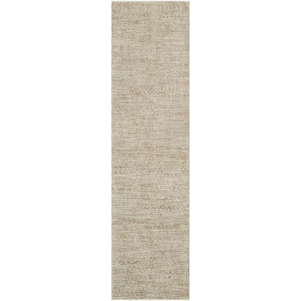Livabliss Masterpiece Gray Global 2 ft. x 7 ft. Indoor Area Rug MPC2303 ...
