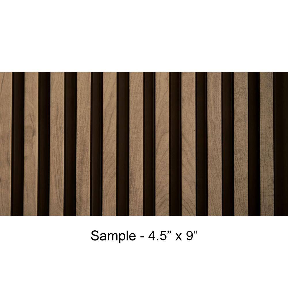 FROM PLAIN TO BEAUTIFUL IN HOURS Take Home Sample - Medium Slats 1/2 in ...