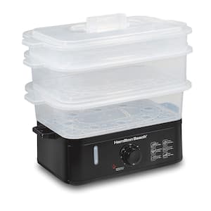 Hamilton Beach 33-Cup Stainless Steel Digital Food Steamer 37545MN ...