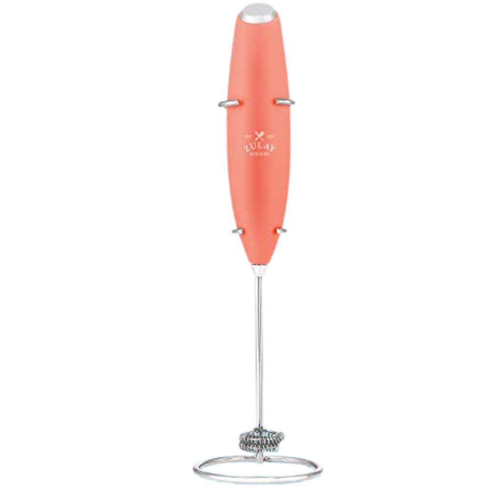 Zulay Kitchen Double Whisk Milk Frothier Handheld Mixer - Peaches N ...