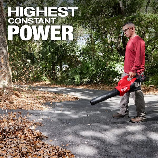 Milwaukee M18 FUEL Dual Battery 145 MPH 600 CFM 18V Lithium Ion Brushless Cordless Handheld Blower Tool Only 2824 20 The Home Depot