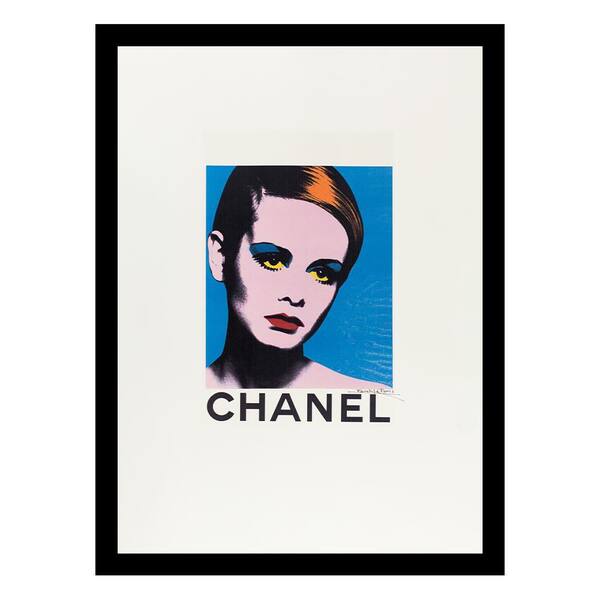 VENICE BEACH Collections Twiggy Designer Fashion Framed Print by ...