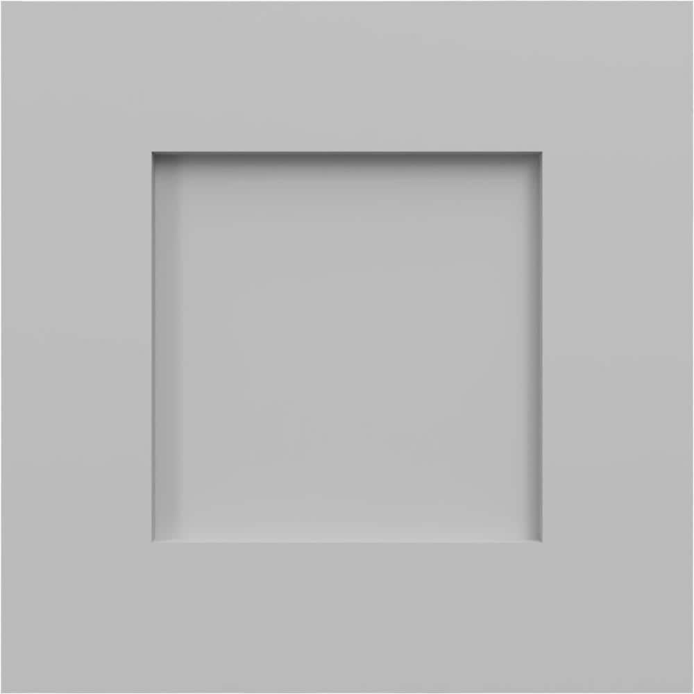 Ekena Millwork 12-in W x 12-in H True Fit PVC Flat Panel Shutters ...