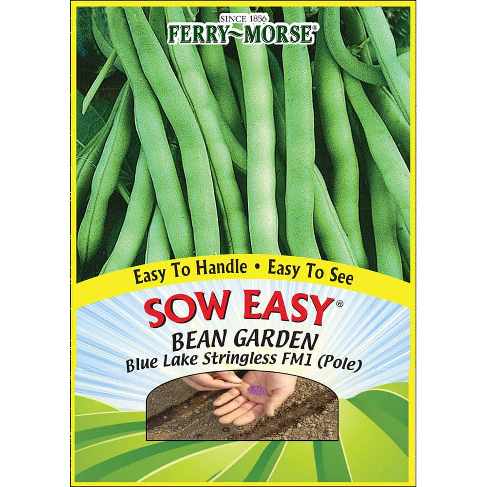 Ferry-Morse Vegetable Bean Blue Lake Stringless Pole SE Seed 9616 - The ...