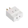 Commercial Electric 3-Outlet 15 Amp Cube Wall Tap LA-20 - The Home Depot