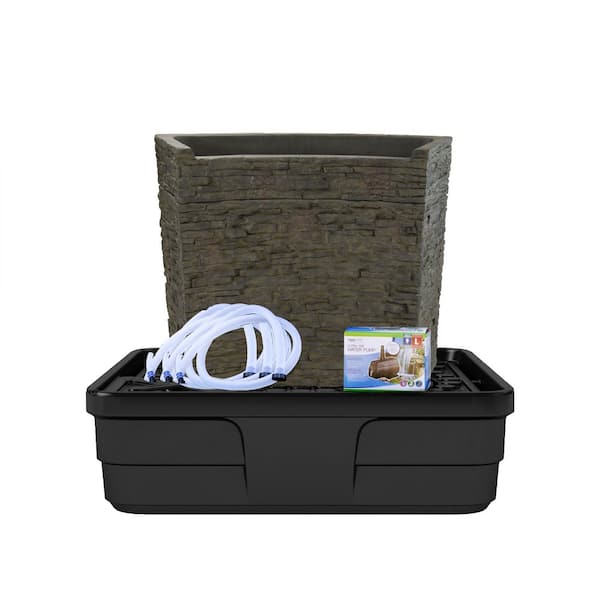Reviews for Aquascape Outdoor Zen Garden 45 in. Stacked Slate Stone ...