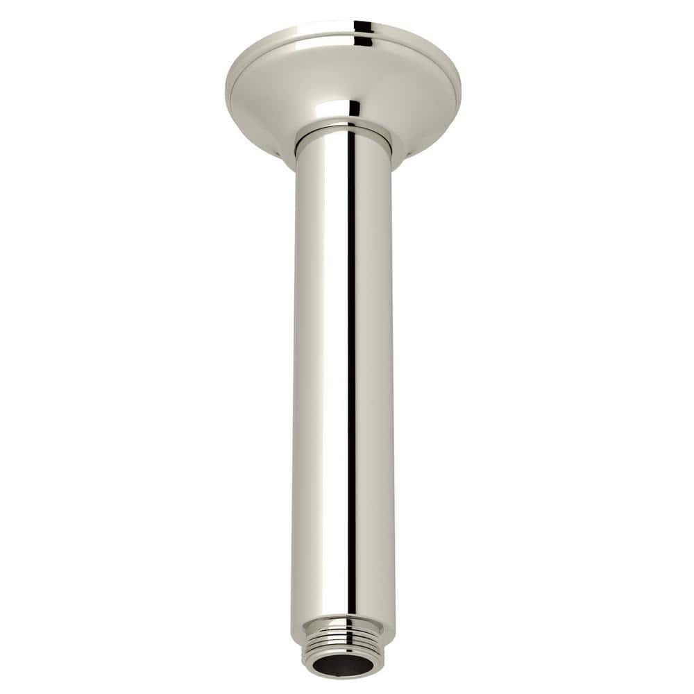 ROHL 6.688 in. Shower Arm, Polished Nickel 1505/6PN - The Home Depot