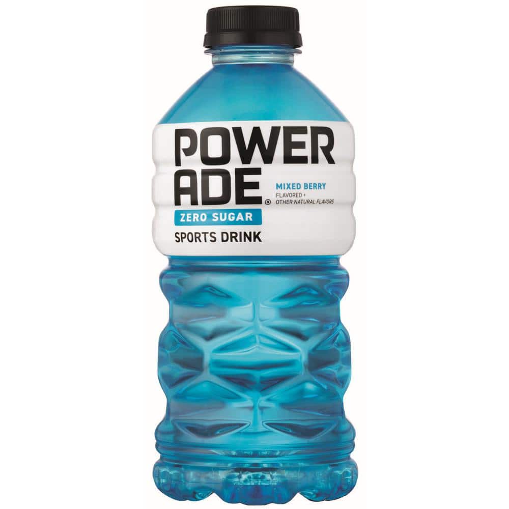 POWER ADE 28 oz. Powerade Zero Mixed Berry 049000079326 - The Home Depot