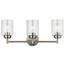 KICHLER Winslow 1-Light Brushed Nickel Contemporary Kitchen Mini ...