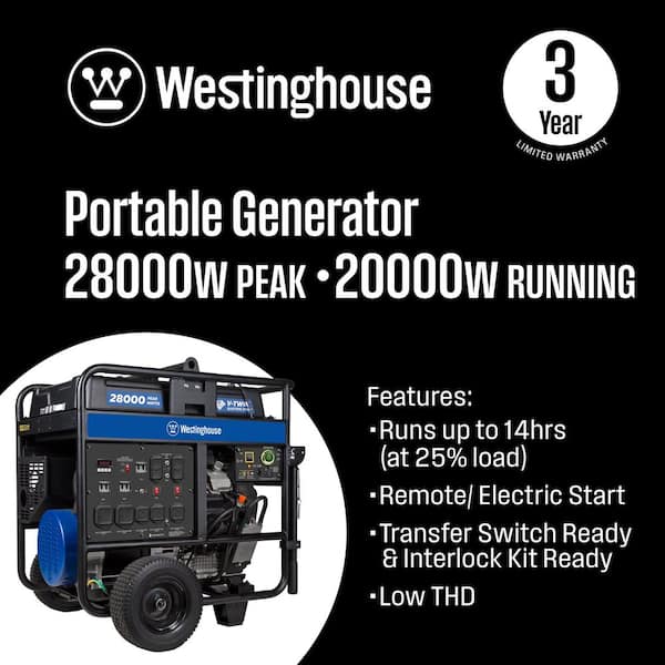 240V 30A - Portable & Inverter Generators - The Home Depot
