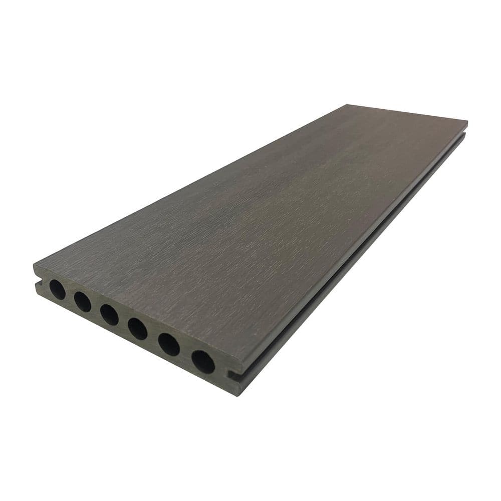 Proteco NatureBoard Outdoor Waterproof Round Hollow 1 in. x 6 in. x 12 ...