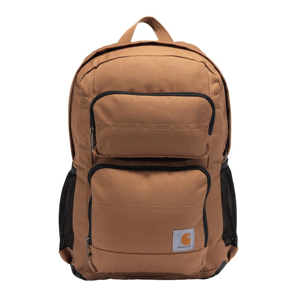 Carhartt 19.69 in. 27L Single-Compartment Backpack Brown OS ...