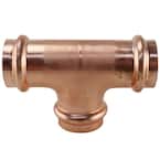 Viega ProPress 1 in. x 1 in. x 1/2 in. Press Copper Reducing Tee 79321 ...