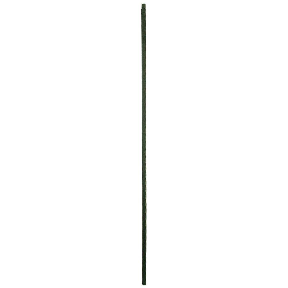 EVERMARK 44 in. x 5/8 in. Black Metal Square Baluster 5001581 - The ...