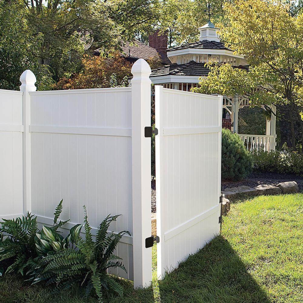 Buy 5 in. x 5 in. x 8 ft. White Vinyl Fence Post Online at Lowest Price ...
