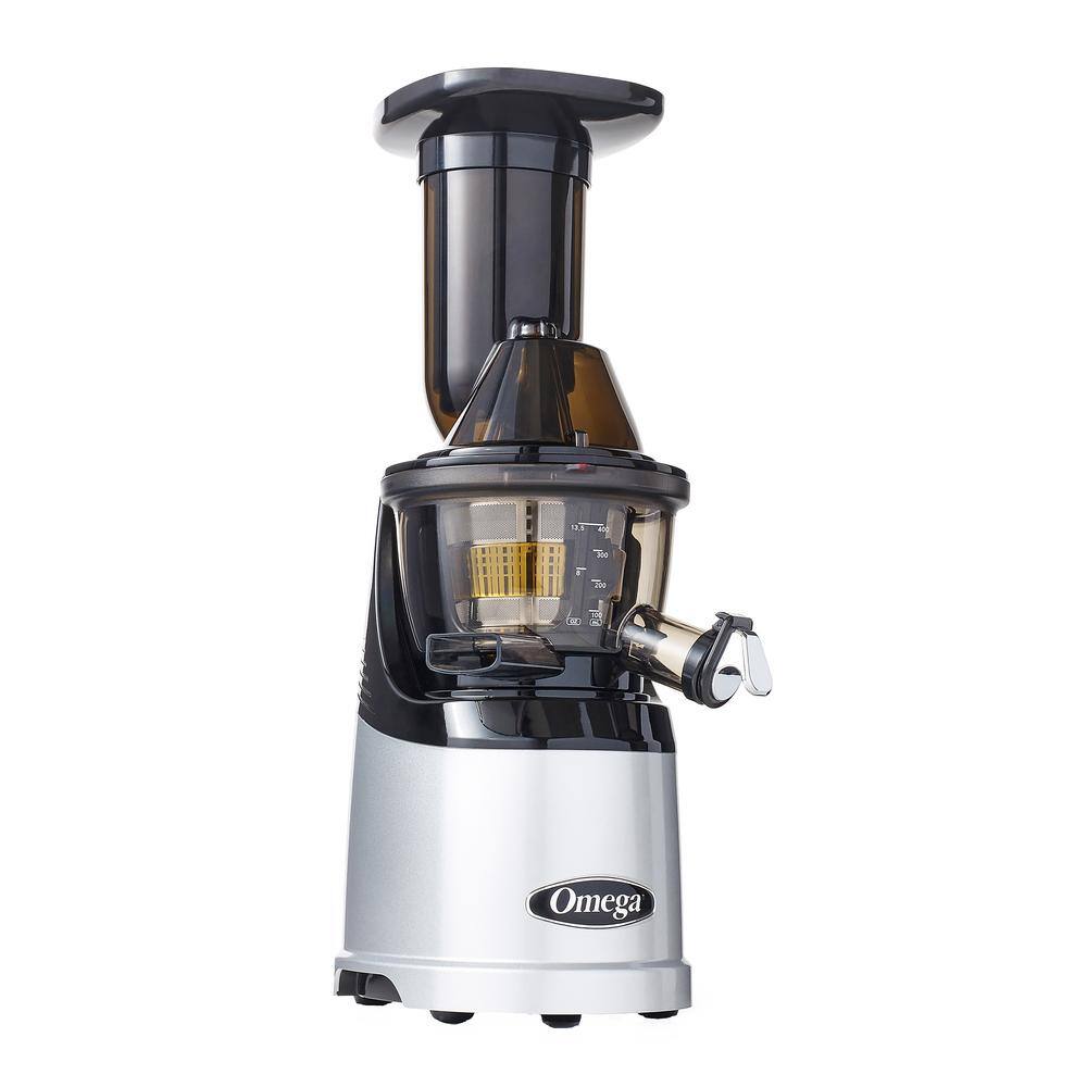Omega Mega Mouth Silver Compact Masticating Vertical Juicer MMV700S ...