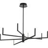 Progress Lighting Pivot 23.4-Watt Integrated LED 8-Light Black ...
