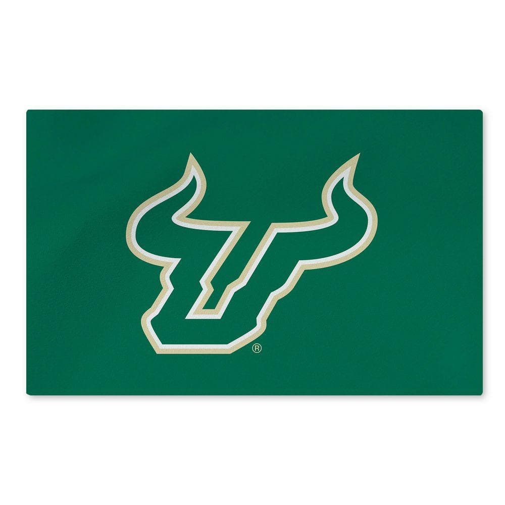 THE NORTHWEST GROUP South Florida Bulls NCAA Logo Washable Rug 36 in. x ...