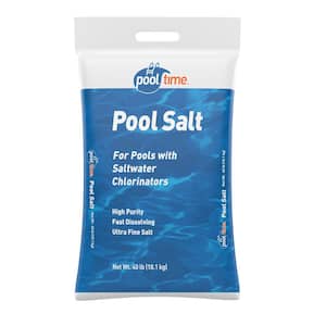 Pool Time 40 lb. Pool Salt Bag 40B-PTMPOOL - The Home Depot