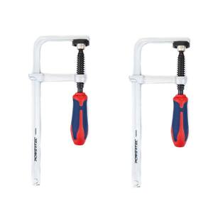POWERTEC 7 in. x 2-3/8 in. Quick Release Ratcheting Table Clamp for MFT ...
