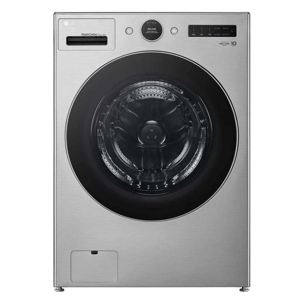 Reviews for LG 5.0 cu. ft. Mega Capacity Smart Front Load Electric All in One Washer Dryer Combo with TurboWash 360 in Graphite Steel Pg 4 The Home Depot