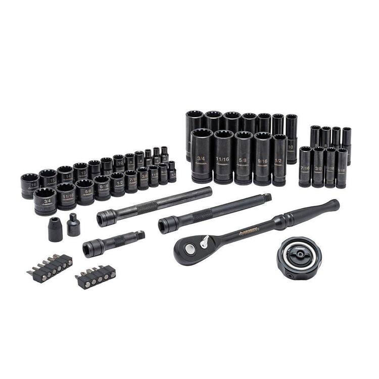 Husky 3/8 in. Drive 100-Position Universal SAE and Metric Mechanics ...