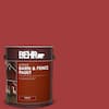 BEHR 1 Gal. Red Barn and Fence Exterior Paint 02501 - The Home Depot