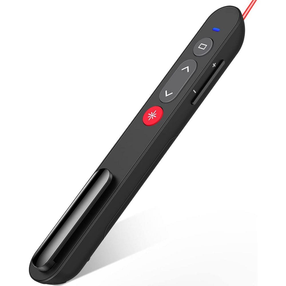 Lukyamzn Wireless Laser Pointer Clicker for Presentations w/Hyperlink ...