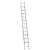 Werner 24 ft. Aluminum Extension Ladder (23 ft. Reach Height) with 200 ...
