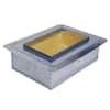 Master Flow 10 in. x 6 in. Ductboard Insulated Register Box - R6 ...