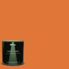 BEHR MARQUEE 1 qt. #240B-7 Carrot Stick Semi-Gloss Enamel Exterior ...