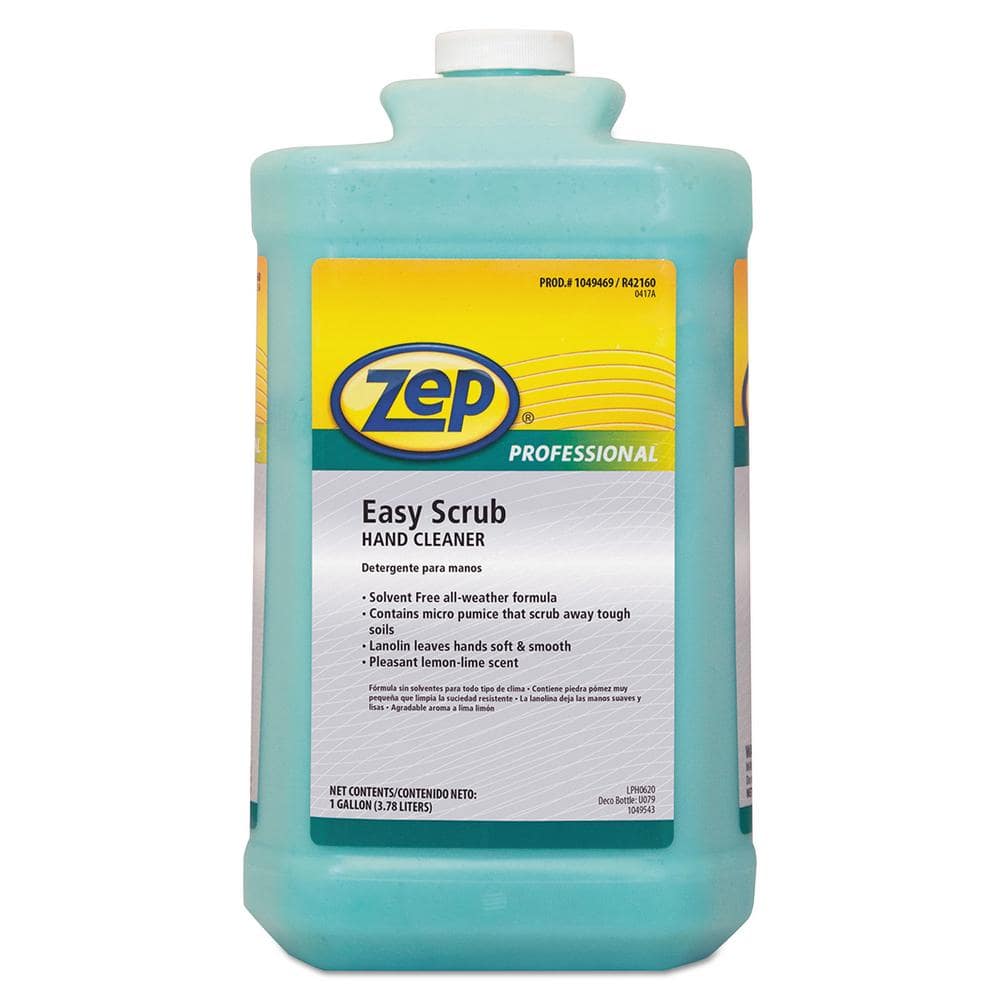 ZEP PROFESSIONAL 1 Gal. Easy Scrub, Bottle Industrial Hand Soap (4 ...