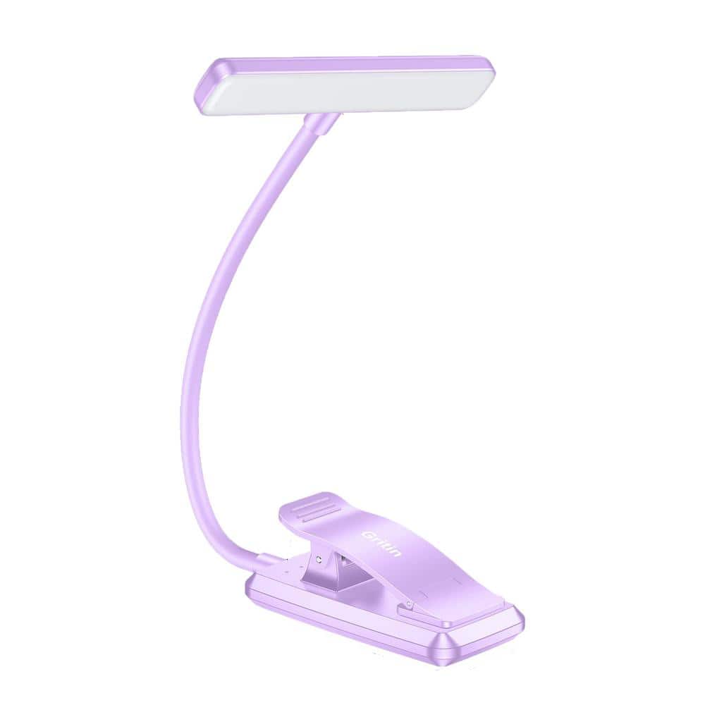 Lukyamzn Powerful Clip-On 5-Volt 60 Lumen Integrated LED Reading Clamp ...