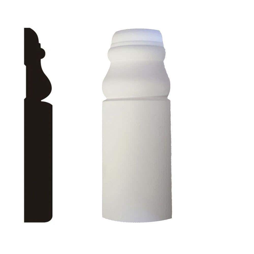 Builders Choice OP 329 9/16 in. x 5/8 in. x 3-7/8 in. MDF Radius Corner ...