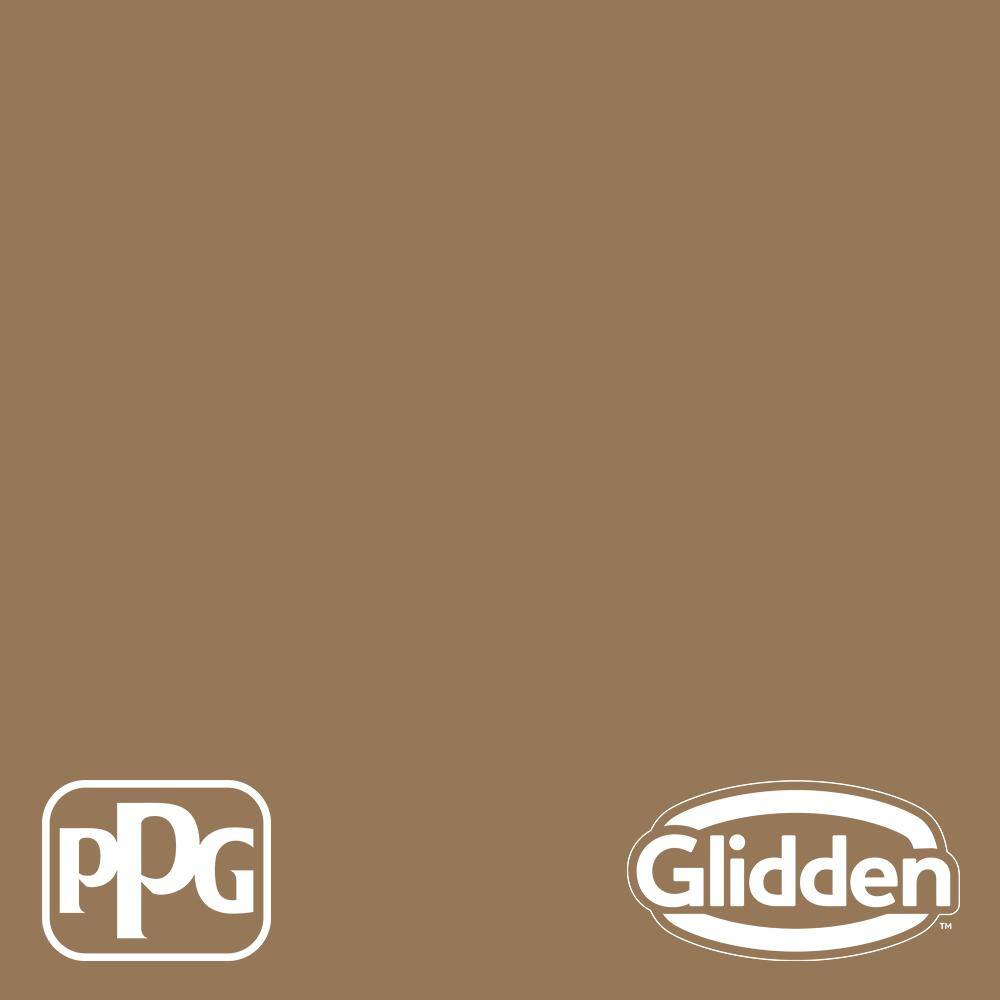 Glidden 8 oz. PPG1086-7 Cocoa Cupcake Satin Interior Paint Sample ...