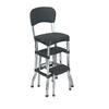 Cosco 2-Step 3 ft. Steel Retro Step Stool with 225 lb. Load Capacity in ...