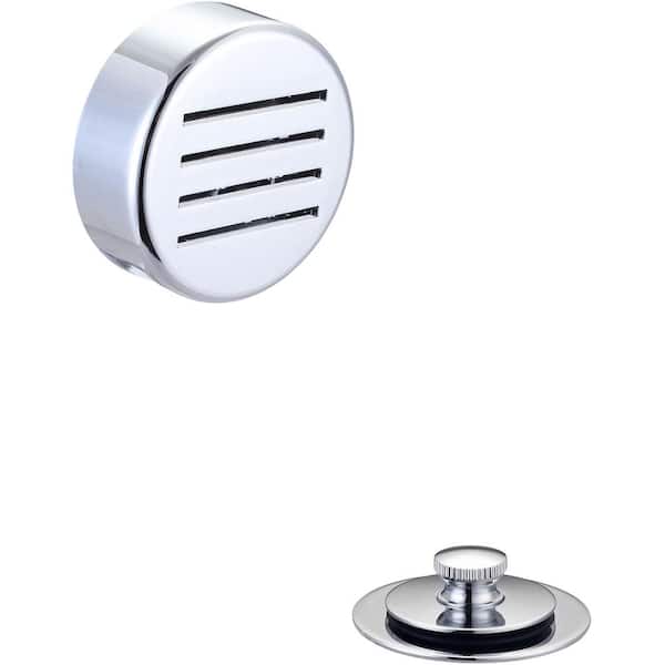 OLYMPIA Overflow and Waste Drain Trim Kit D-820T - The Home Depot