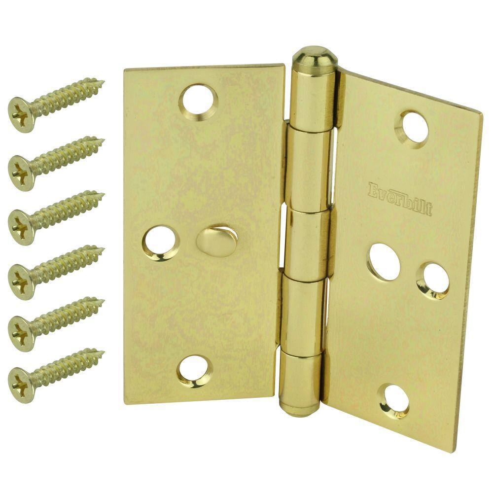 Have a question about Everbilt 3 in. Solid Brass Square Corner Security ...